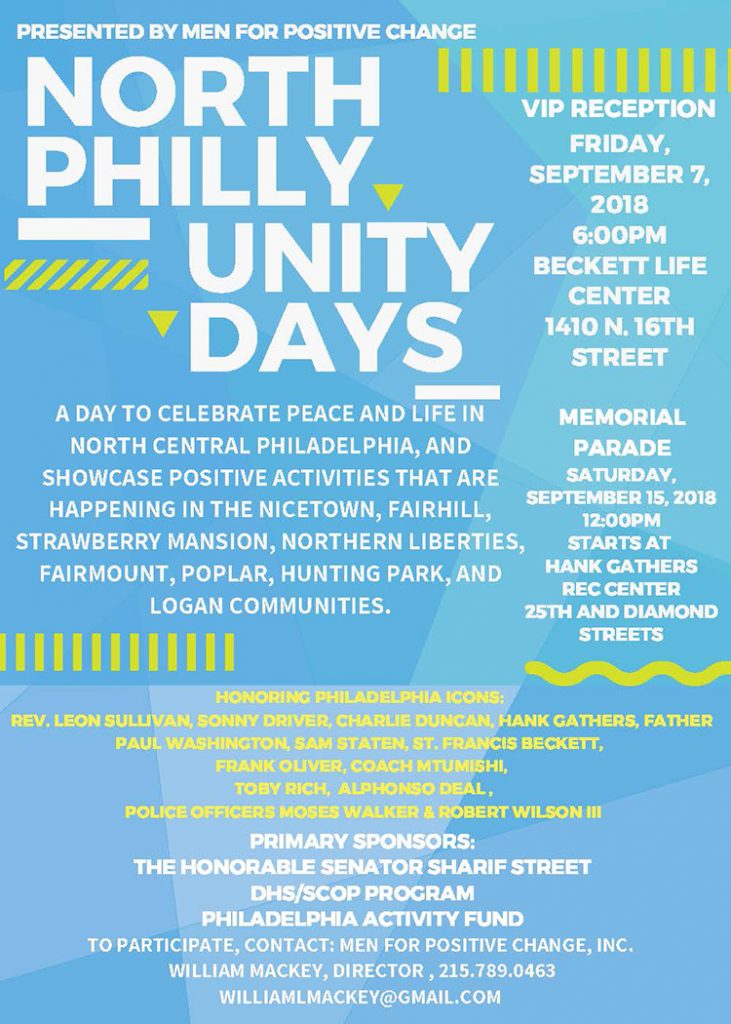 North Philly Unity Days - The Philadelphia Sunday Sun