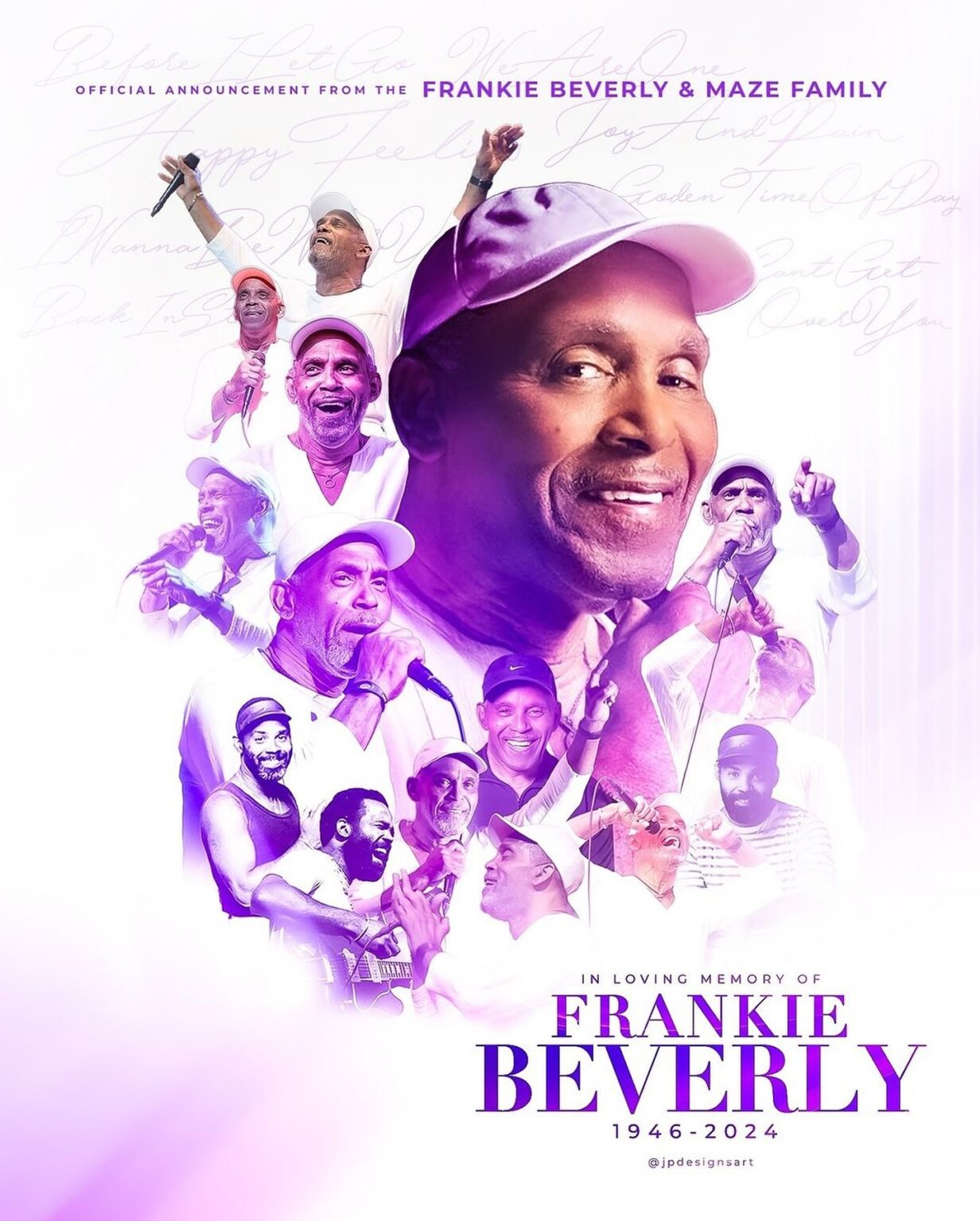 Frankie Beverly, the Maze singer who inspired generations of fans with ...