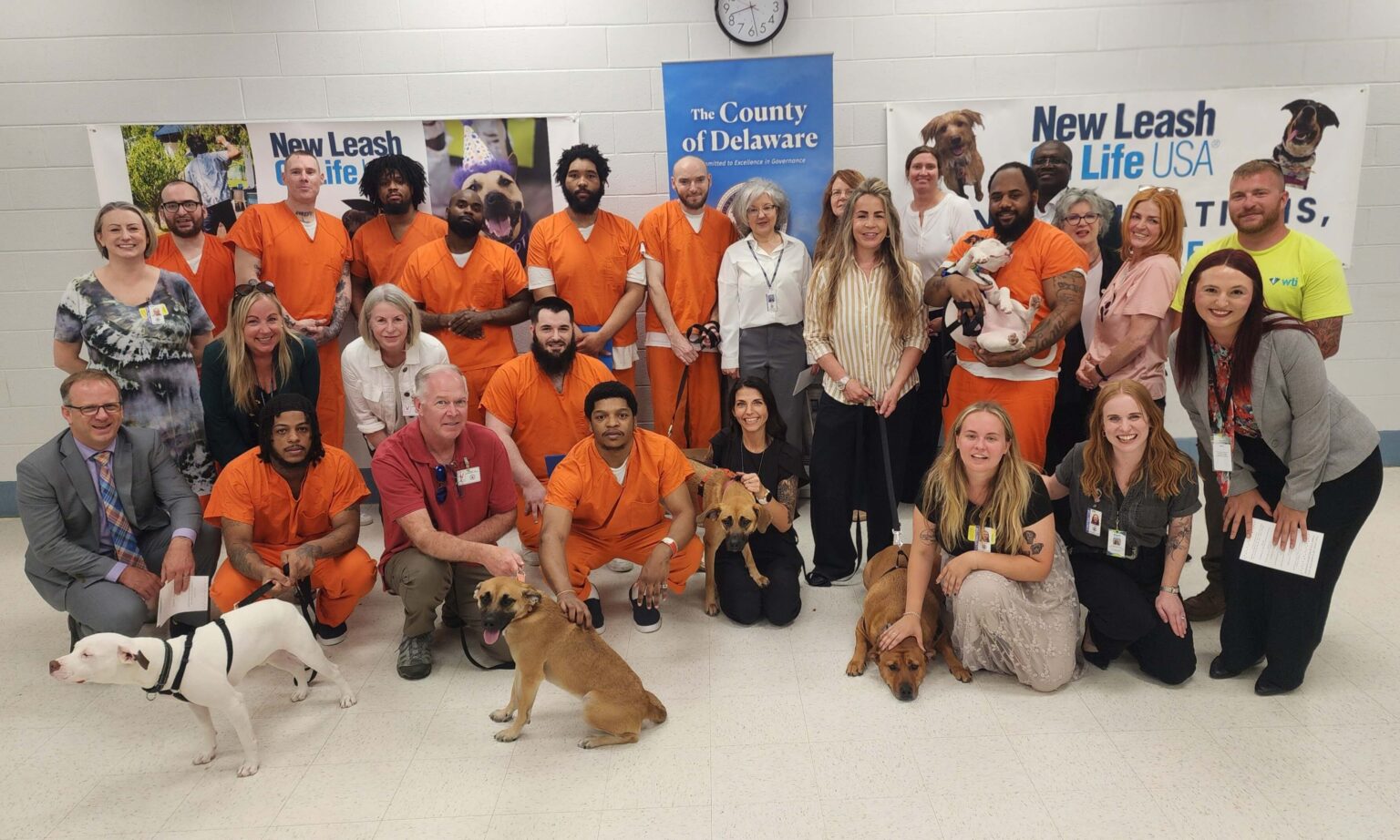 Delaware County celebrates New Leash on Life graduation at George W ...